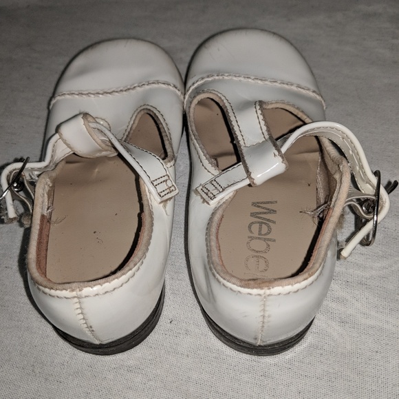 Gerry Weber | Shoes | Vintage Girl Child 7s White Patent Leather Shoes ...